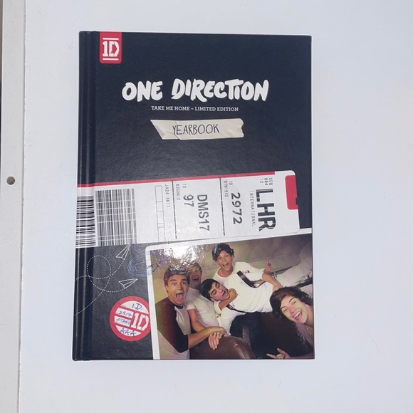 Media | One Direction Take Me Home Limited Edition Yearbook | Poshmark